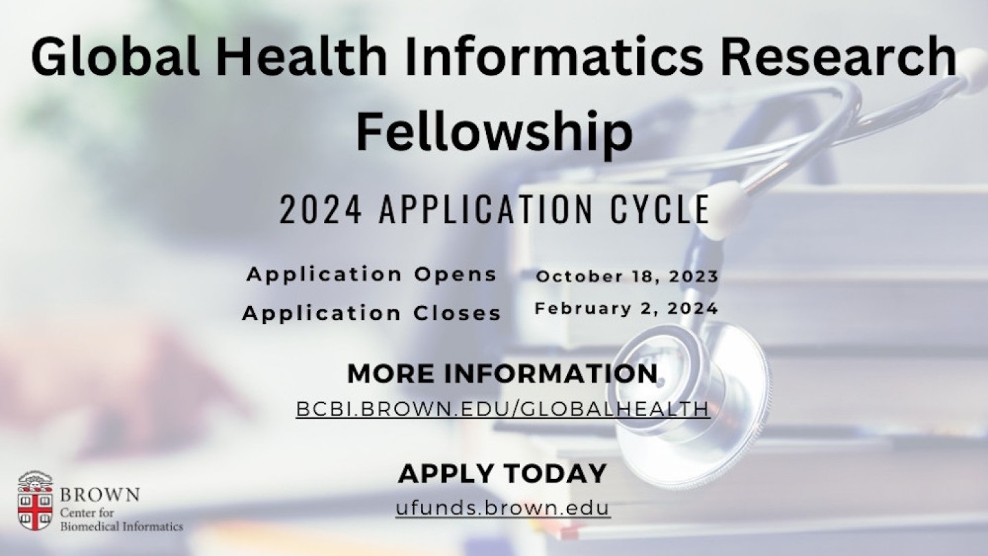 Global Health Informatics Research Fellowship | Brown Center for ...